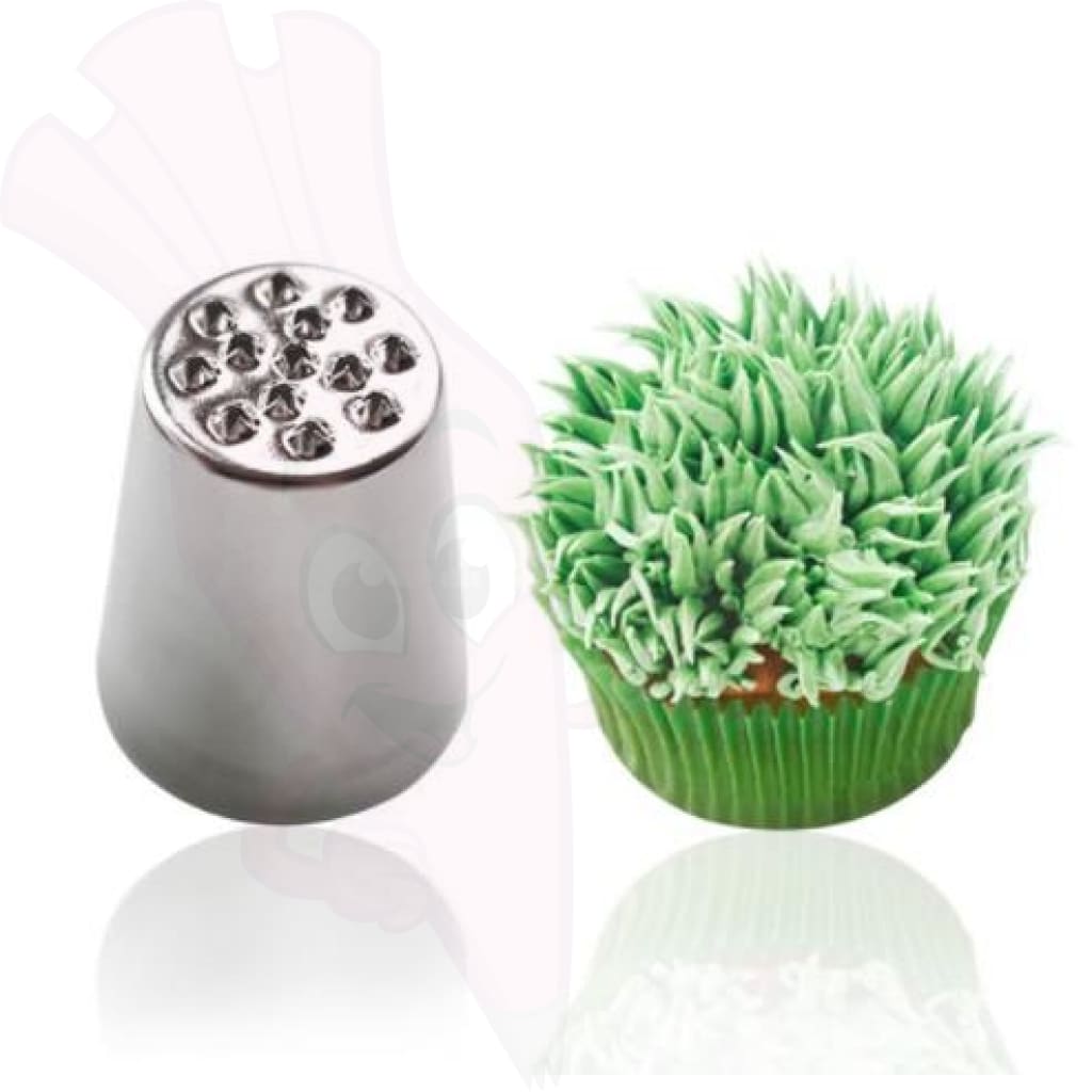 Icing Bags And Tips Set Grass Piping Tips Set - 3 Stainless Steel ...